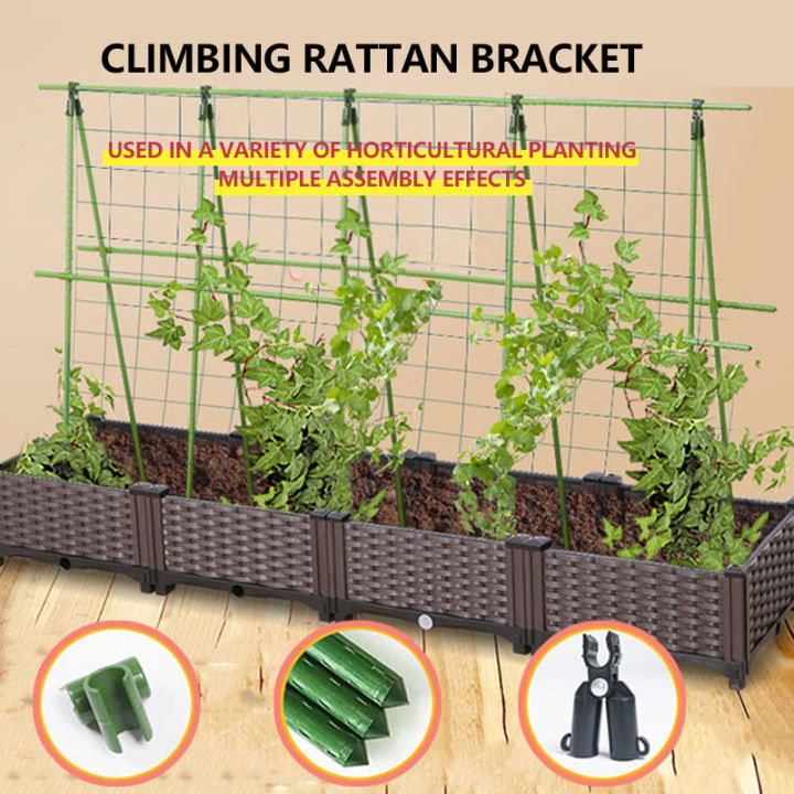 Climbing pergola vegetable and flower climbing frame, diameter 11mm ...