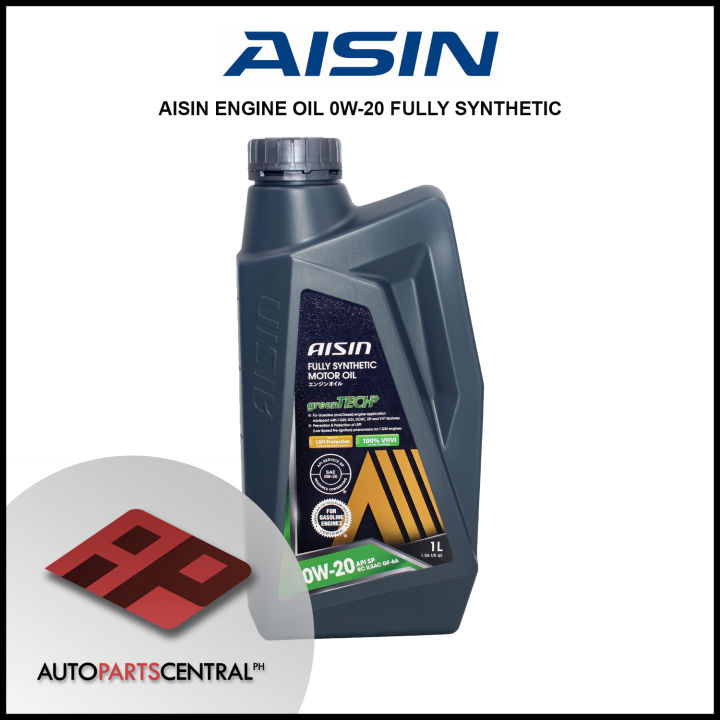 Aisin Engine Oil 0w-20 SN Fully Synthetic 1 Liter | Lazada PH