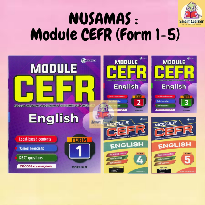 [SB] NUSAMAS : Module CEFR English Form 1 2 3 4 5 (2021) - Activity ...