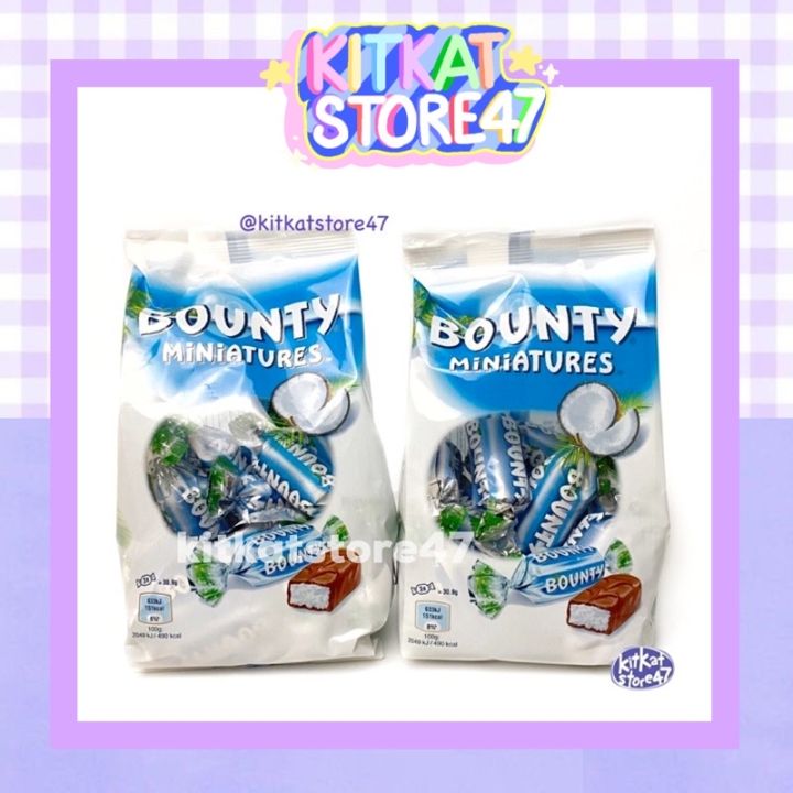 KẸO SOCOLA DỪA BOUNTY MINIATURES 150G CỦA ĐAN MẠCH | Lazada.vn