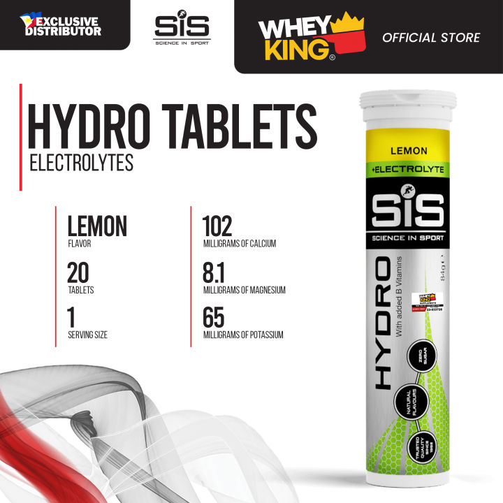Science in Sport SIS Go Hydro Hydration & Electrolyte Tablets with ...