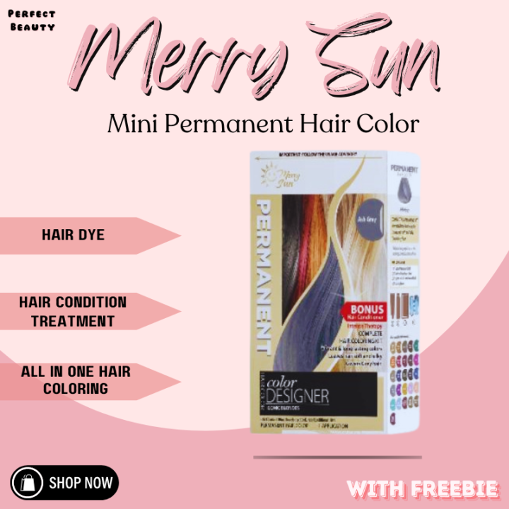 Original Merry Sun Mini Permanent Hair Color | Lazada PH