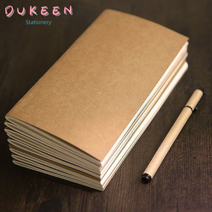 DUKEEN 32 Sheets Multi-Size Creative Kraft Paper Traveler Notebook ...