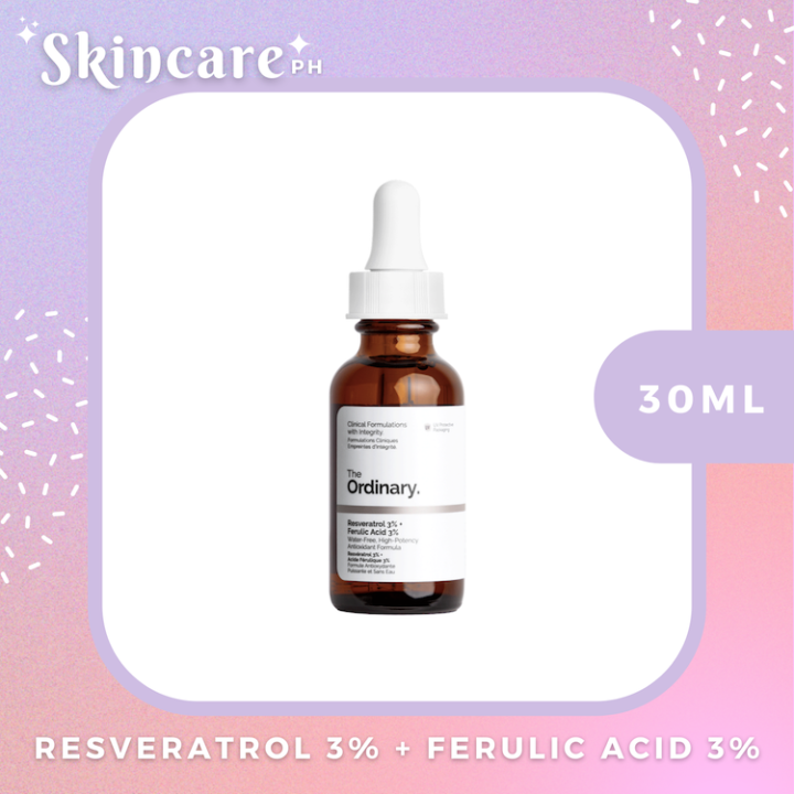 The Ordinary Resveratrol 3% + Ferulic Acid 3% 30ml | Lazada PH