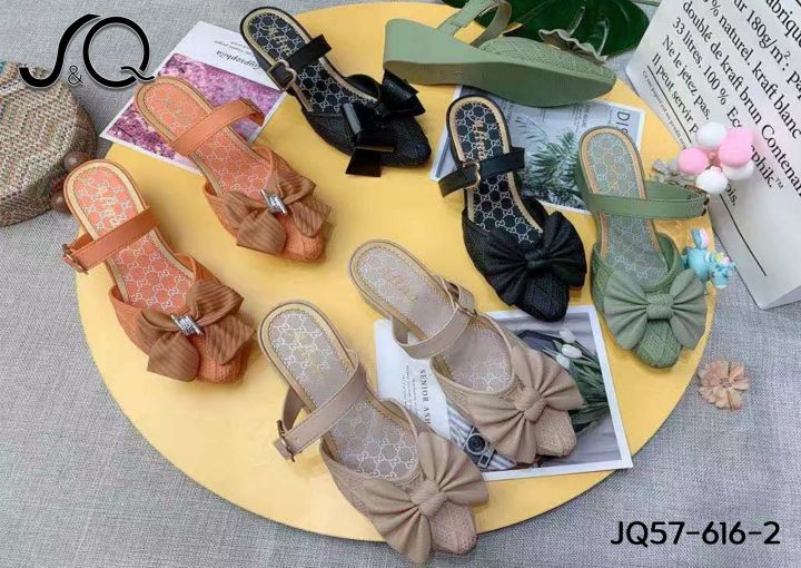 รองเท้าแฟชั่น นำเข้า ราคาถูก สวมใส่สบาย ไม่เจ็บเท้า นุ่ม น่ารัก JQ57 ...