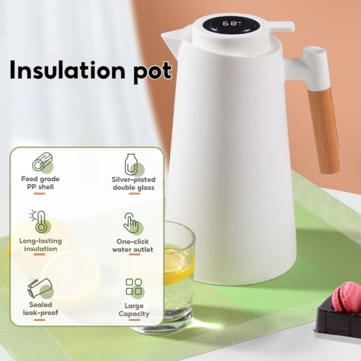 Thermos Bottle Nordic Flask Vacuum Glass Inner Domestic Water Bottle ...