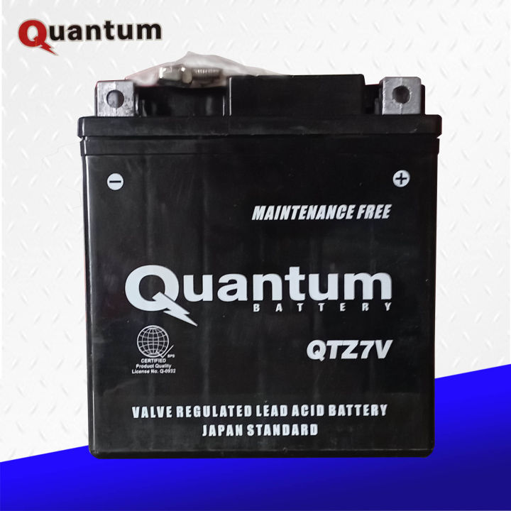 Quantum QTZ7V Motorcycle Battery ( Maintenance Free ) for NMAX and ...
