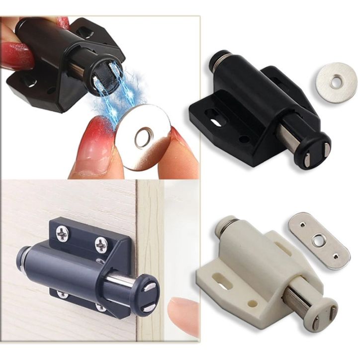 1pcs Magnetic Door Push Latch Cabinet Bounce Release Touch Lock Drawer ...