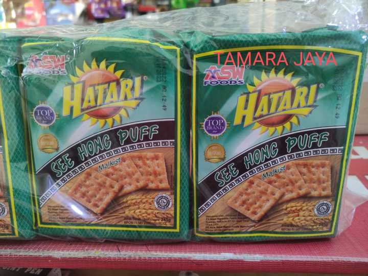 Biskuit Hatari Malkist See Hong Puff 245 Gram ( Harga 1 Bungkus ...