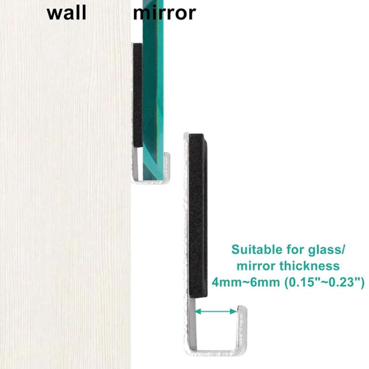 10pcs Heavy Duty Mirror Hanging Kit, Heavy Mirror Mounting Hardware ...