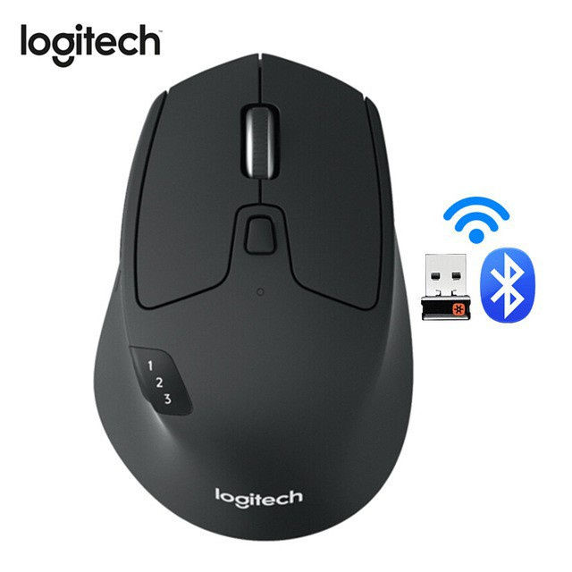 M720 Wireless Mouse Triathlon Multi-Device Bluetooth Mice With Logitech ...