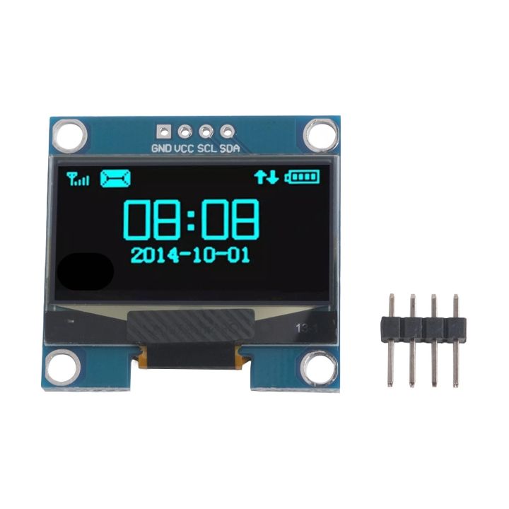 【FURONGHUA】 1.3 Inch OLED Display Module 128x64 I2C SH1106 Driver White ...