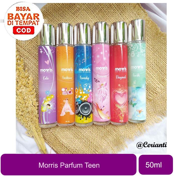 [50ML] MORRIS Eau De Parfum TEEN 50ml | 50 ML | Parfum Badan Remaja ...