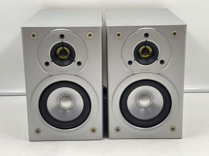 ลำโพง 1 คู่ มือสองญี่ปุ่น (149-150) SONY SS-CM100 30W 6 โอห์ม Woofer 3.5 นิ้ว Size ตู้ 14x23 ...