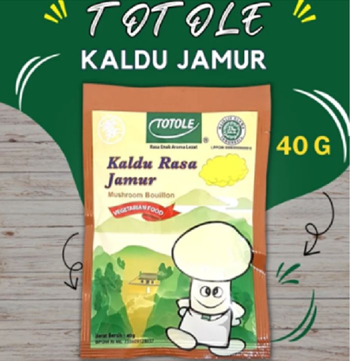 Totole Kaldu Jamur 40gr | penyedap rasa mushroom 1 Sachet | HALAL ...