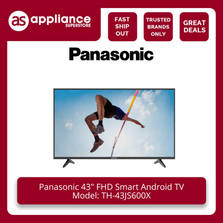 Panasonic 43" FHD Smart Android TV TH-43JS600X | Lazada PH