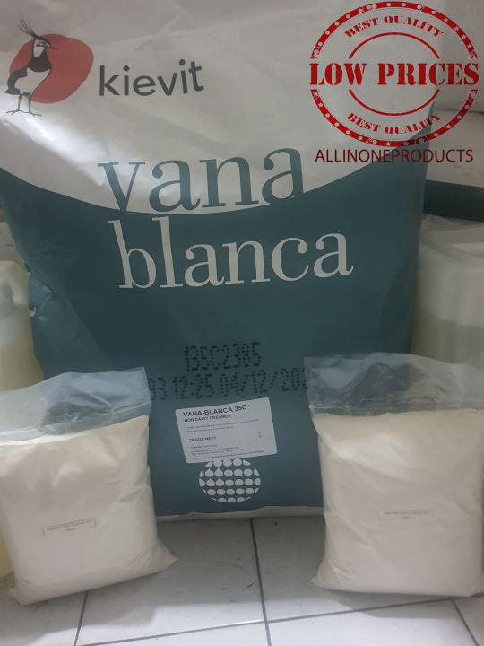 (1kg & 25kgs) Kievit Vana Blanca Non Dairy Creamer 35C / Milk tea ...