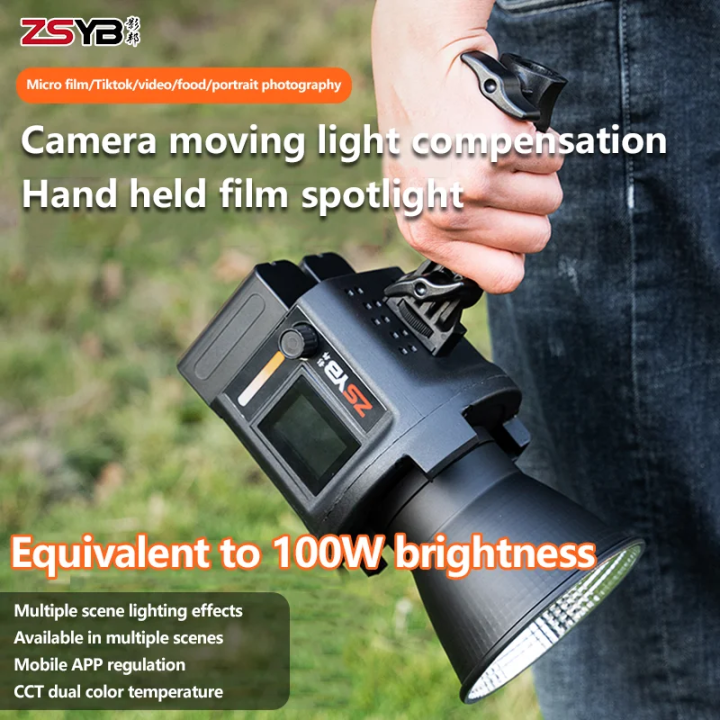ZSYB ต่อเนื่องStudio Video Light สำหรับที่ถ่ายทอดสด Portraitแสงเงามือ ...
