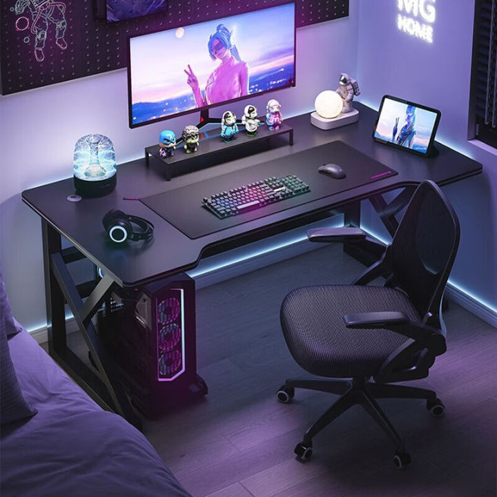 And adult computer desk desktop home e-sports desk and chair set desk ...