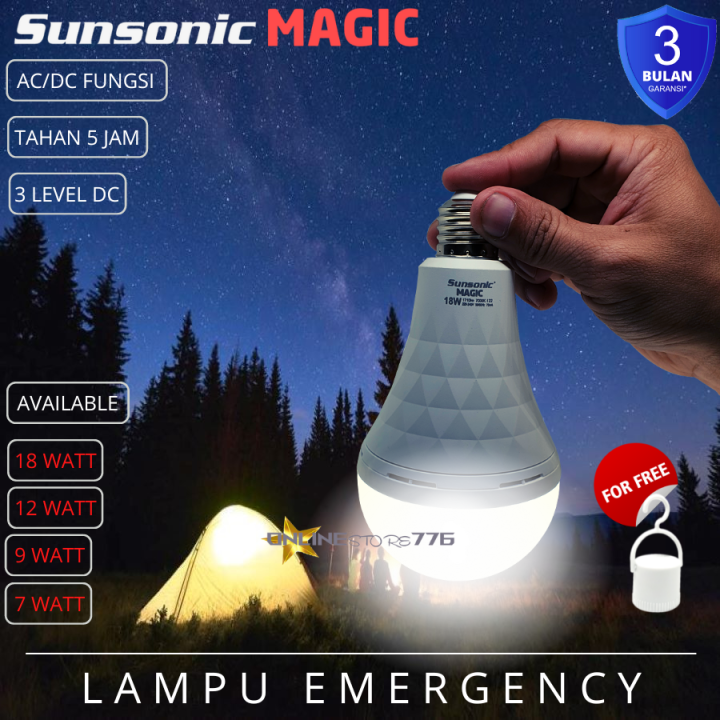Lampu Emergenci Otomatis Mati Lampu SUNSONIC MAGIC 18 Watt /15Watt /12 ... Lampu Emergenci Otomatis Mati Lampu SUNSONIC MAGIC 18 Watt /15Watt /12 ...