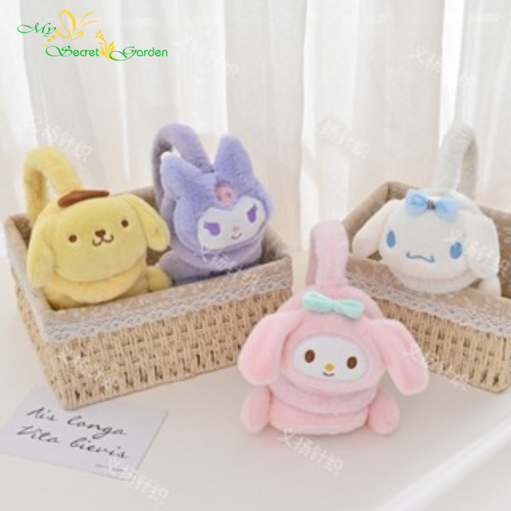 Earmuff Earwarm Penutup Telinga Sanrio Cinnamoroll Melody Kuromi ...
