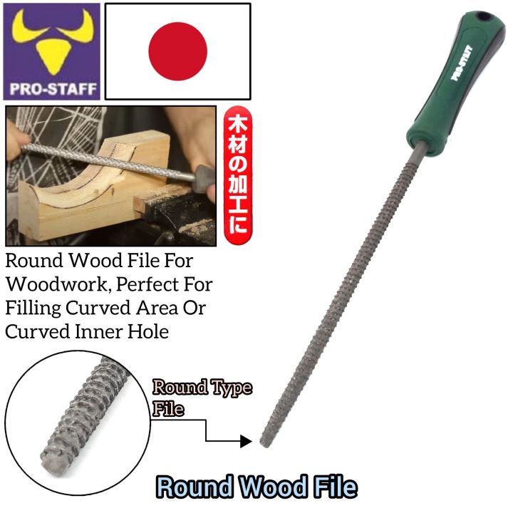 Pro Staff Japan Round Wood File For Hadcraft Wood Burrs And Shaping ...