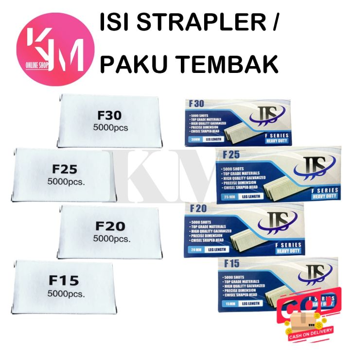 Isi Straples / Isi Strapler F15 / Isi Air Nailer F15 isi 2 box ...