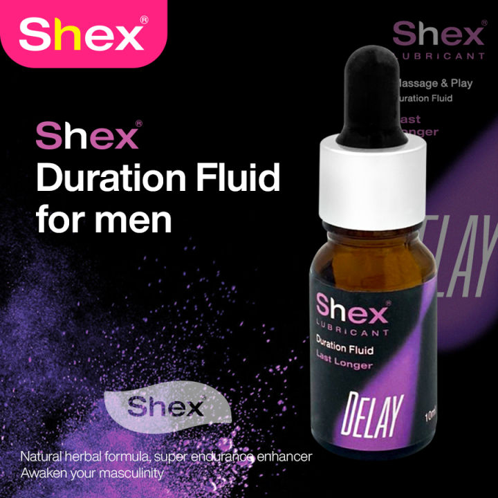 Shex Duration Fluid Liquid Drop Delay for Men and Last Longer Wipes ...