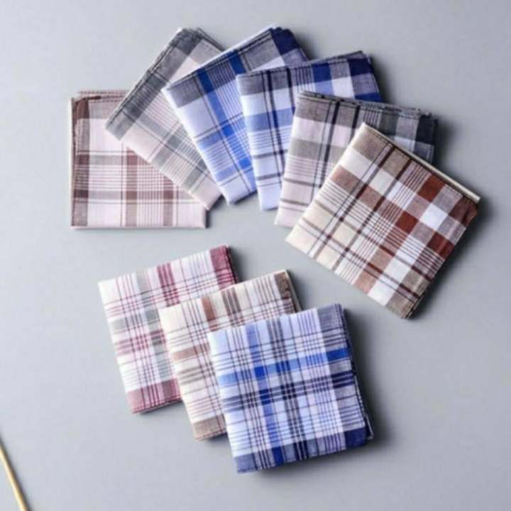 Cannon Brand Handkerchief For Men And Women 100% Cotton Fabric Assorted ...