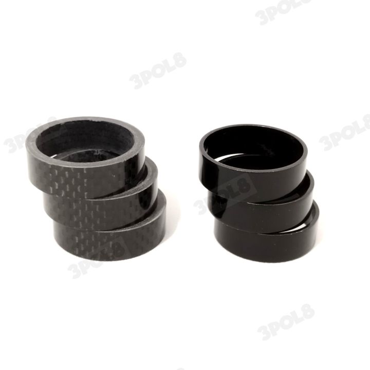 Carbon Spacer Carbon Fiber Washer Alloy Bike Headset Bicycle Stem (3pcs ...