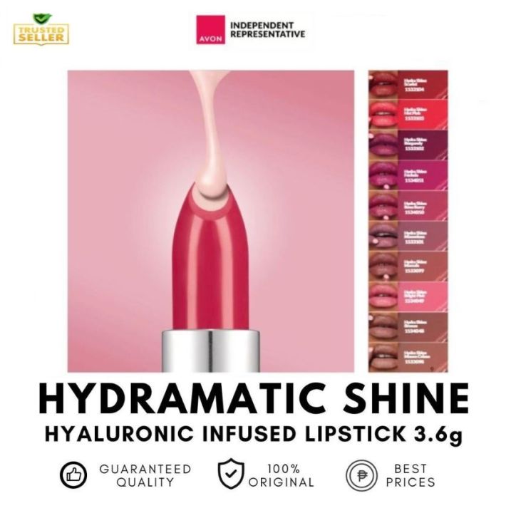 AVON Hydramatic Shine Lipstick 3.6g | Lazada PH