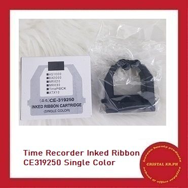 Time Recorder Ink Ribbon CE-319250 Inked Ribbon Catridge Single | Lazada PH