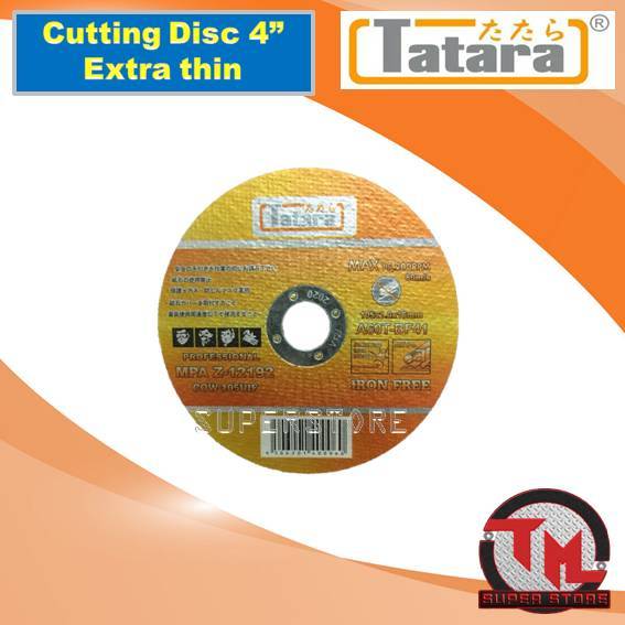 TATARA Cutting Disc 4" • Tm ss | Lazada PH