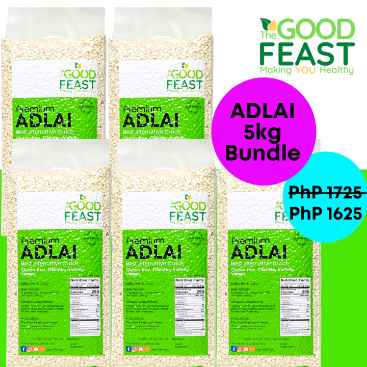 Adlai 5Kg bundle: The everyday Filipino grain alternative to white rice ...