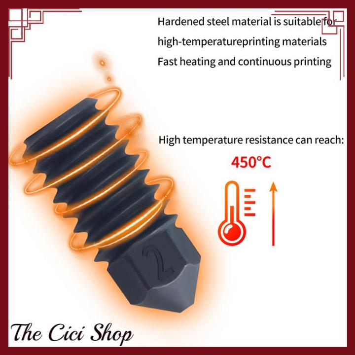 [The Cici Shop] Nozzles For Bambu Lab A1 A1 Mini Nozzle 0.2 0.4 0.6 0 ...