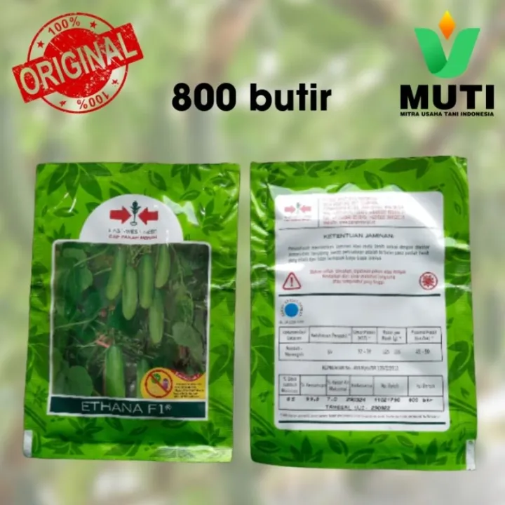 Benih Timun Ethana F1 isi 800 biji Cap Panah Merah | Lazada Indonesia