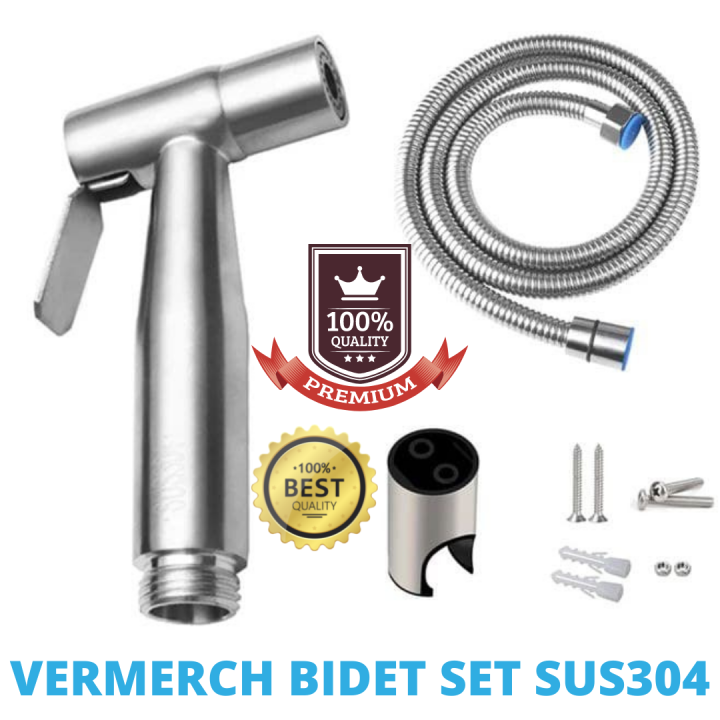 Vermerch Classic Style Bidet Set 304 Stainless Steel Premium Quality 3 ...