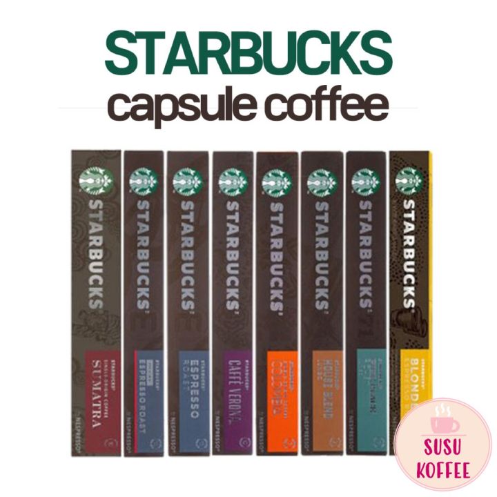 Starbucks Nespresso Capsules Ready Stock | Lazada