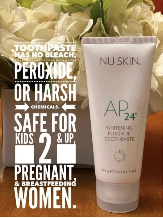 NEW PACKAGING! Nuskin Nu Skin AP24 / AP 24 Whitening Fluorite Toothpaste Anti Plaque 美白牙膏 潔白牙膏 ...