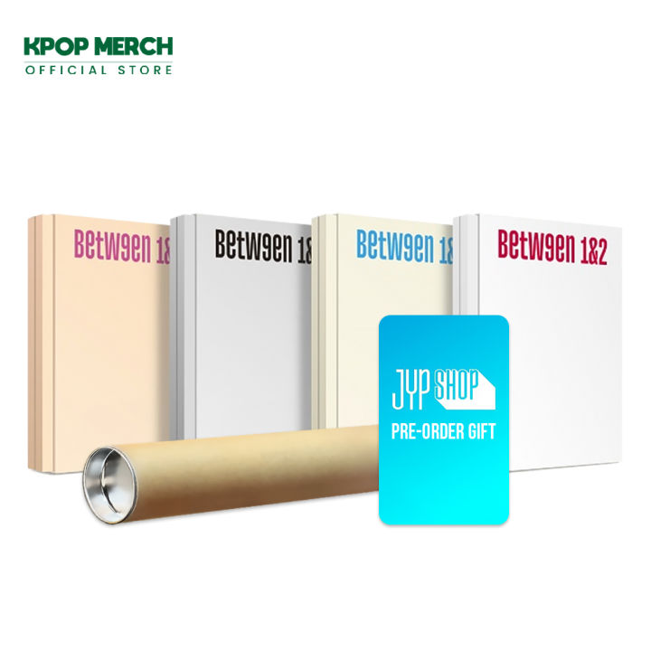 [+JYP Shop gift] TWICE - 11th Mini Album [ BETWEEN 1&2 ] + Rolled ...