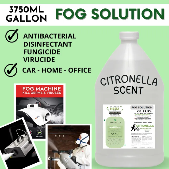 Citronella Back to zero fogging solution Mosquito Fogging Solution that ...