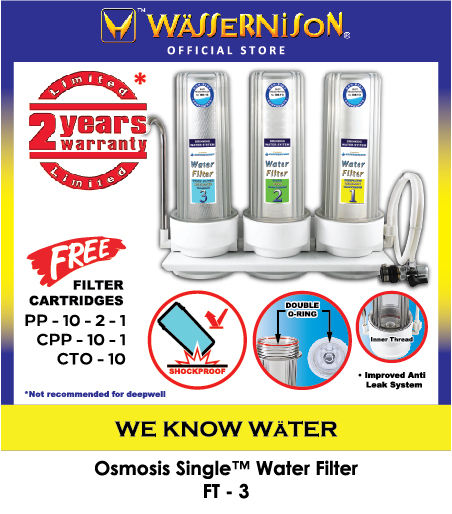 Osmosis Water Filter - Triple | Lazada PH