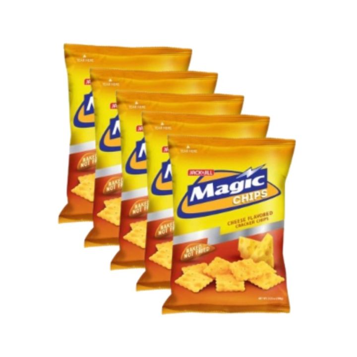 Magic Chips Cheese Big Pack 100g - Pack of 5s | Lazada PH