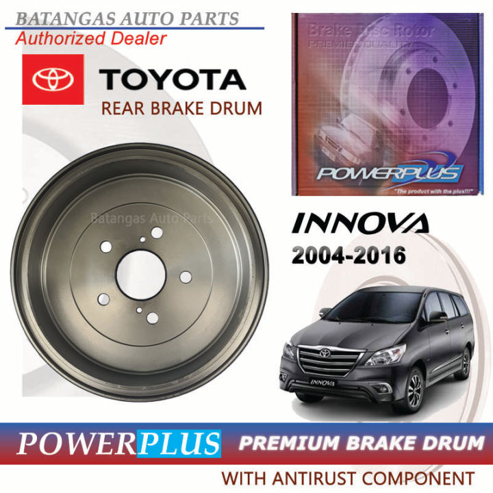 Brake Drum Rear Toyota Innova 2005-2016 42431-0K100 | Lazada PH