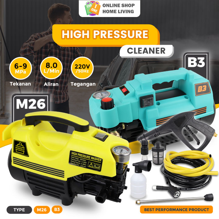 Alat Steam Cuci Motor dan Mobil Jet Cleaner M26 DAN B3 Electric High ...