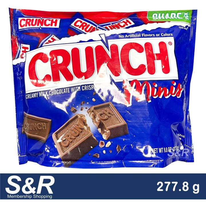 Nestle Crunch Minis Milk Chocolate Bar 277.8gCOD | Lazada PH