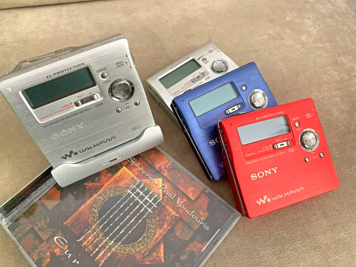 Sony/Sony md Walkman mz-r909 Sony sonymd player R909 Sony recording and ...