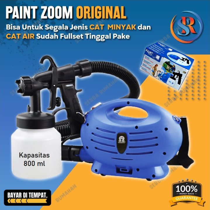 Kompresor Mini Untuk Cat Spray Gun Cat Elektrik Semprotan Cat Tembok ...