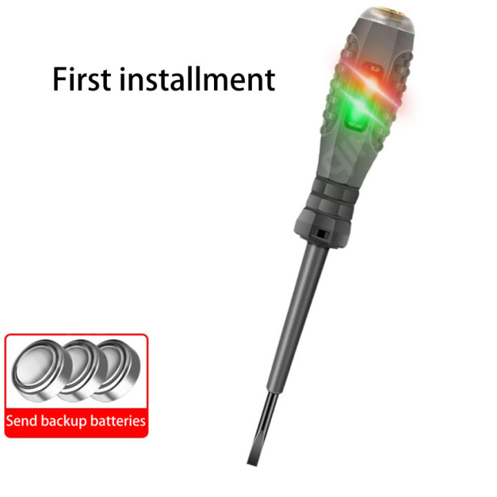Intelligent Voltage Tester Pen Induction Power Detector Pen Electric ...