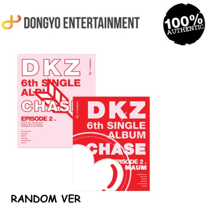 [READY IN STOCK] DKZ - 6TH SINGLE ALBUM - CHASE EPISODE 2. MAUM ...